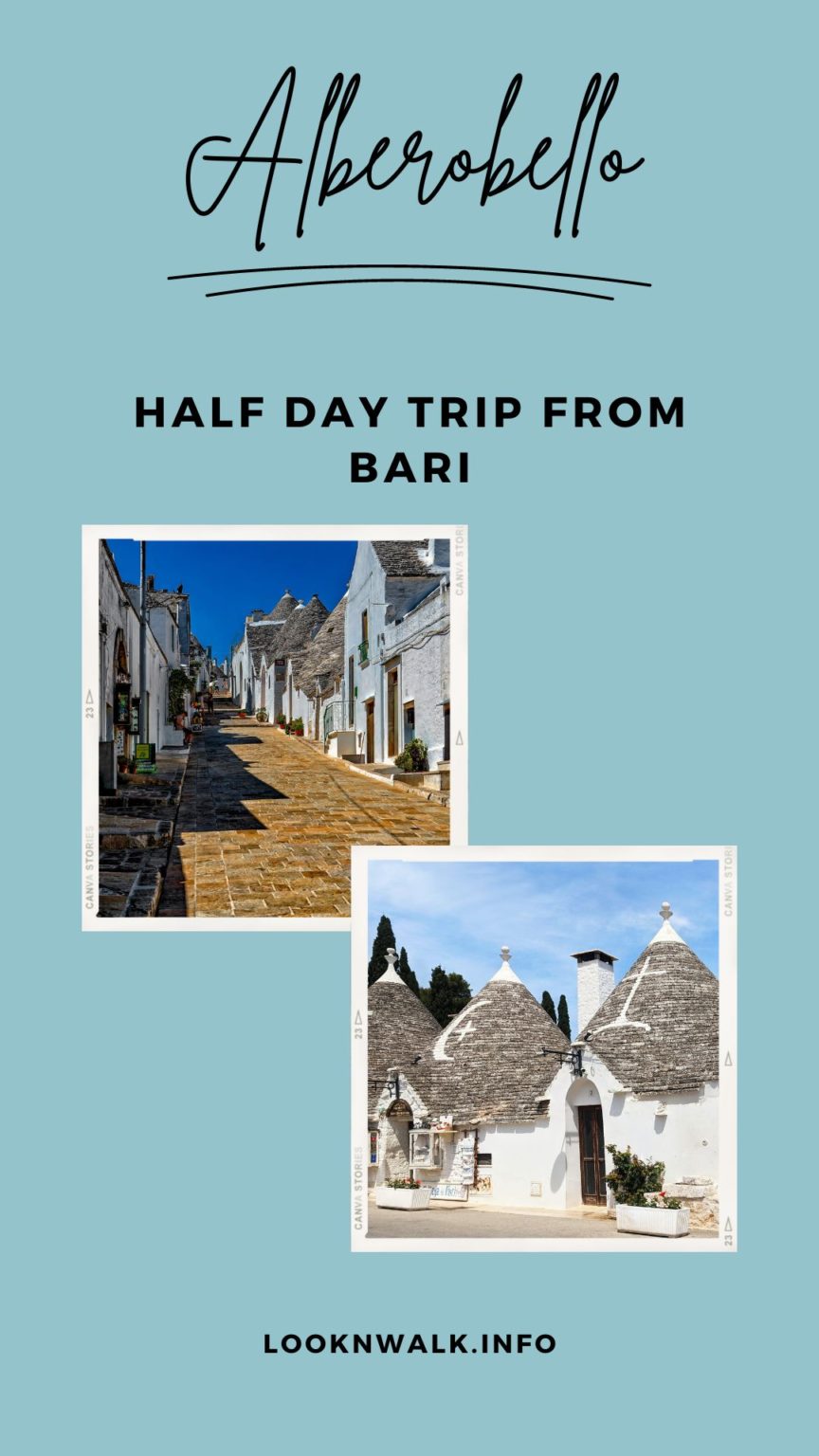 Alberobello - Half Day Trip from Bari | Looknwalk